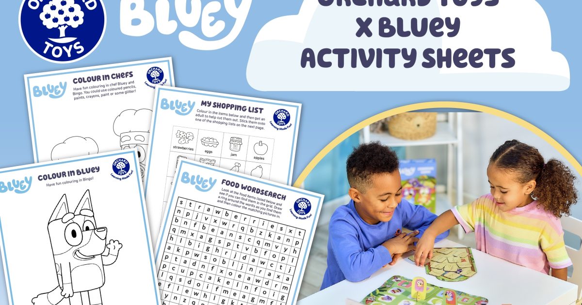 Orchard Toys Activity Sheets December 2025 | Right Start Online
