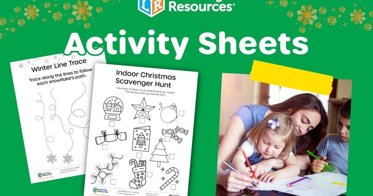 Learning Resources Activity Sheets December 2025 | Right Start Online