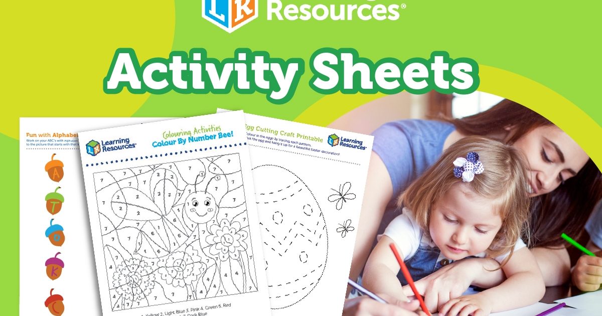 Learning Resources Activity Sheets April 2025 | Right Start Online