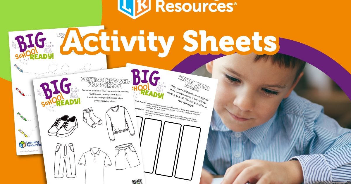 Learning Resources Activity Sheets August 2025 | Right Start Online