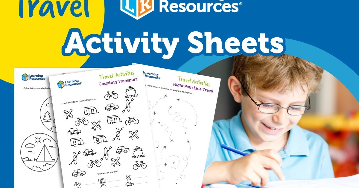 Learning Resources Activity Sheets July 2025 | Right Start Online