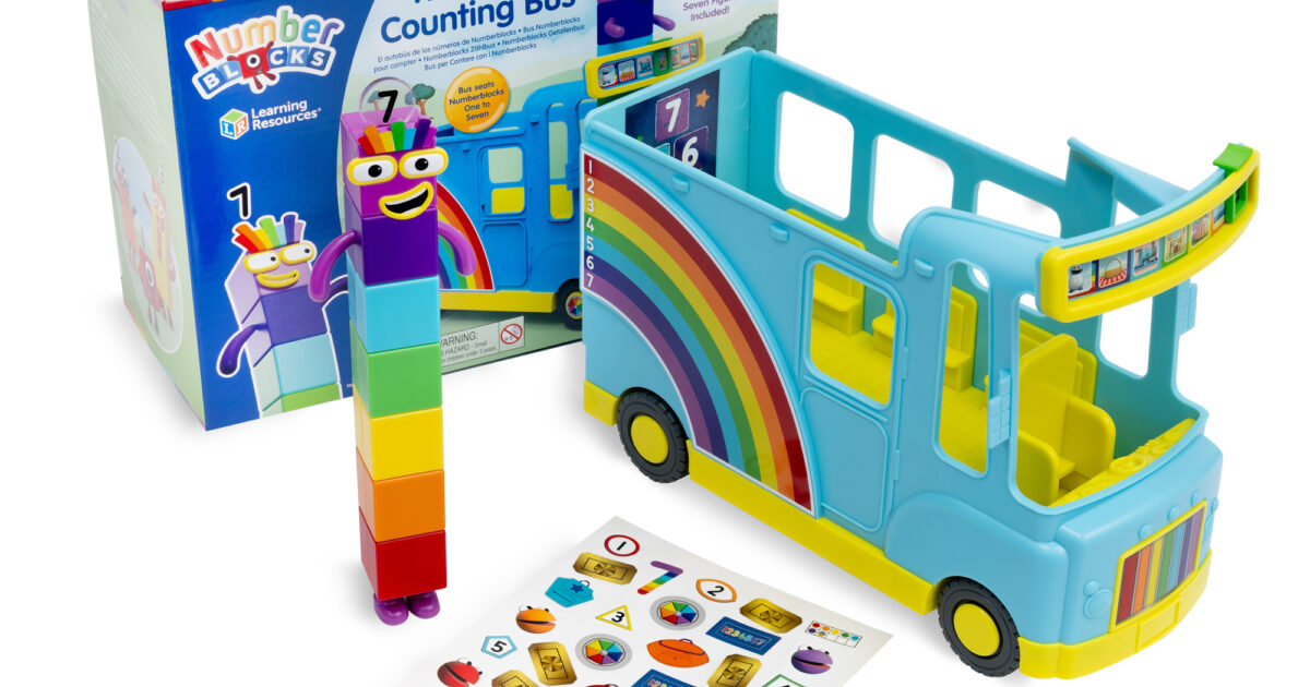 Numberblocks Rainbow Counting Bus | Right Start Online