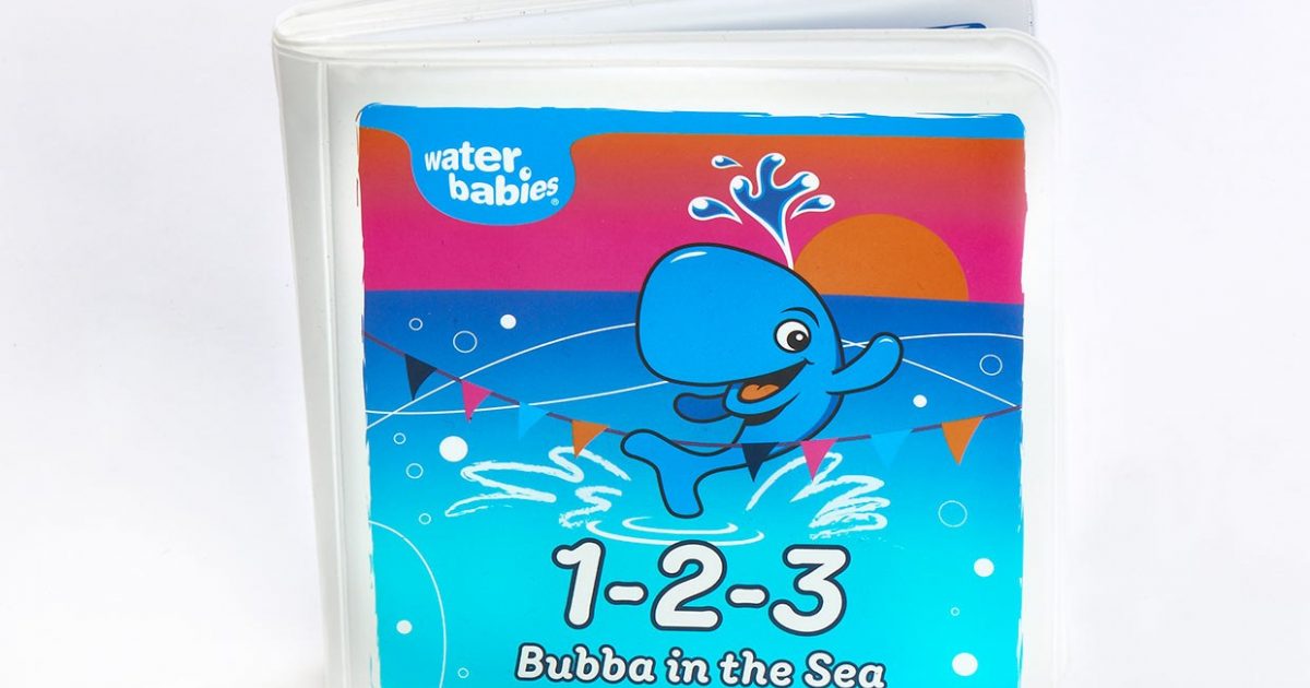 Water Babies Bath Book, 1-2-3 Bubba in the Sea | Right Start Online